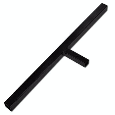 vidaXL Ground Drill Handle 3.94" with Extension Tube 16'4" Steel ...