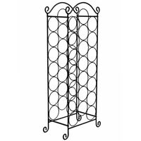 vidaXL Wine Rack for 21 Bottles Metal | vidaXL.com