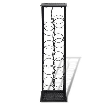 vidaXL Wine Rack for 8 Bottles Metal | vidaXL.com