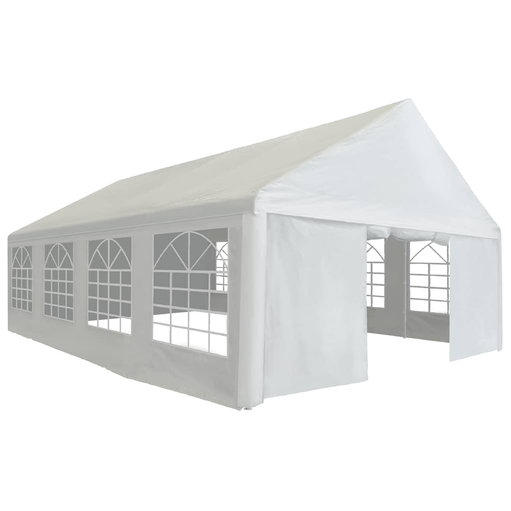 vidaXL Party Tent PE 16.4'x26.2' White | vidaXL.com