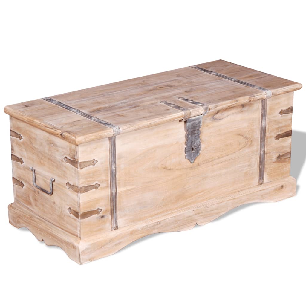 vidaXL Storage Chest Acacia Wood | vidaXL.com