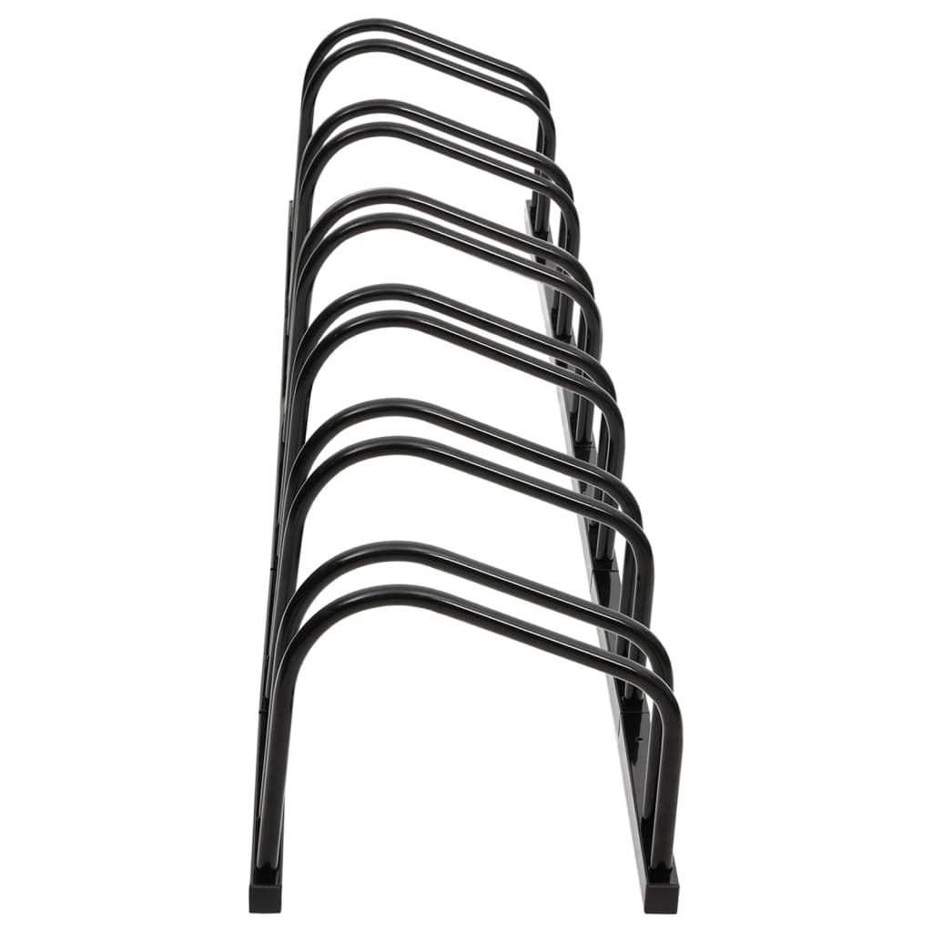 vidaXL Bike Rack for 6 Bikes Black Steel | vidaXL.com