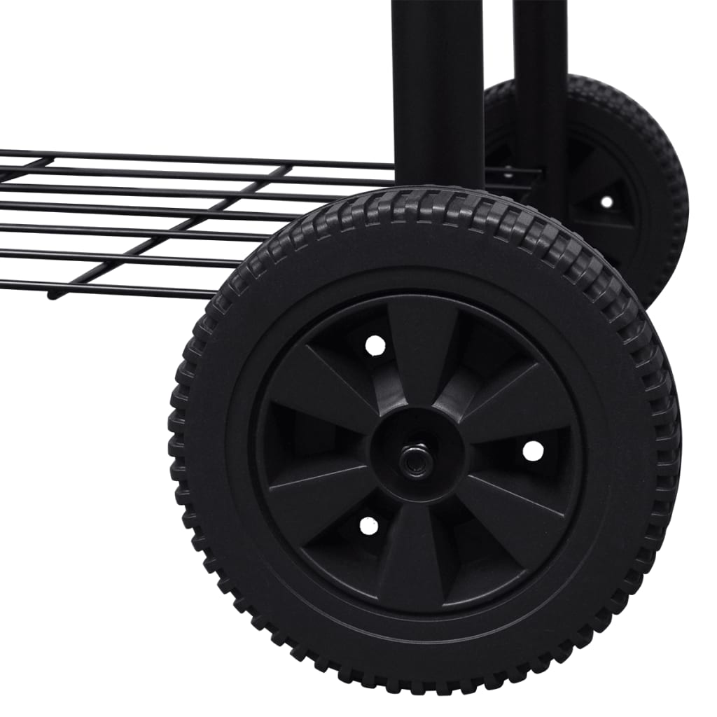 Heavy-duty Charcoal BBQ Offset Smoker | vidaXL.com