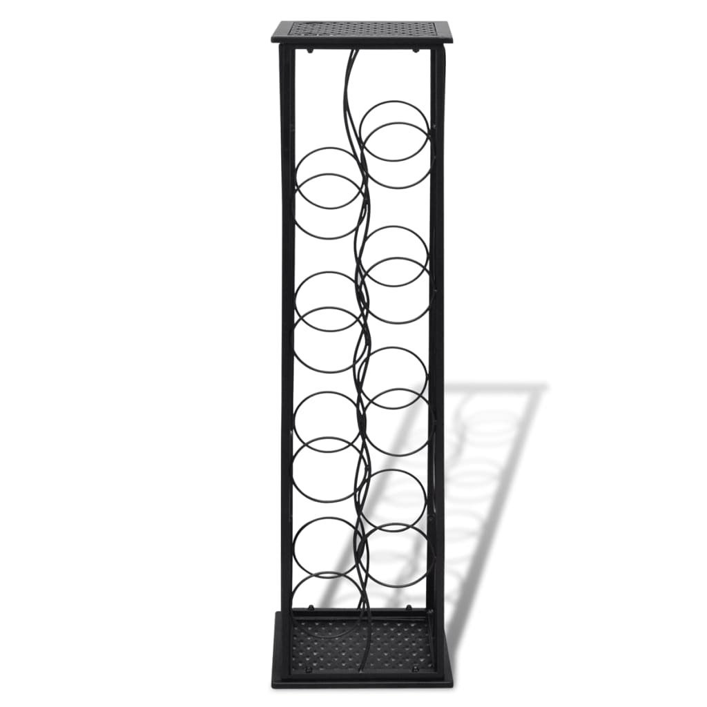 vidaXL Wine Rack for 8 Bottles Metal | vidaXL.com